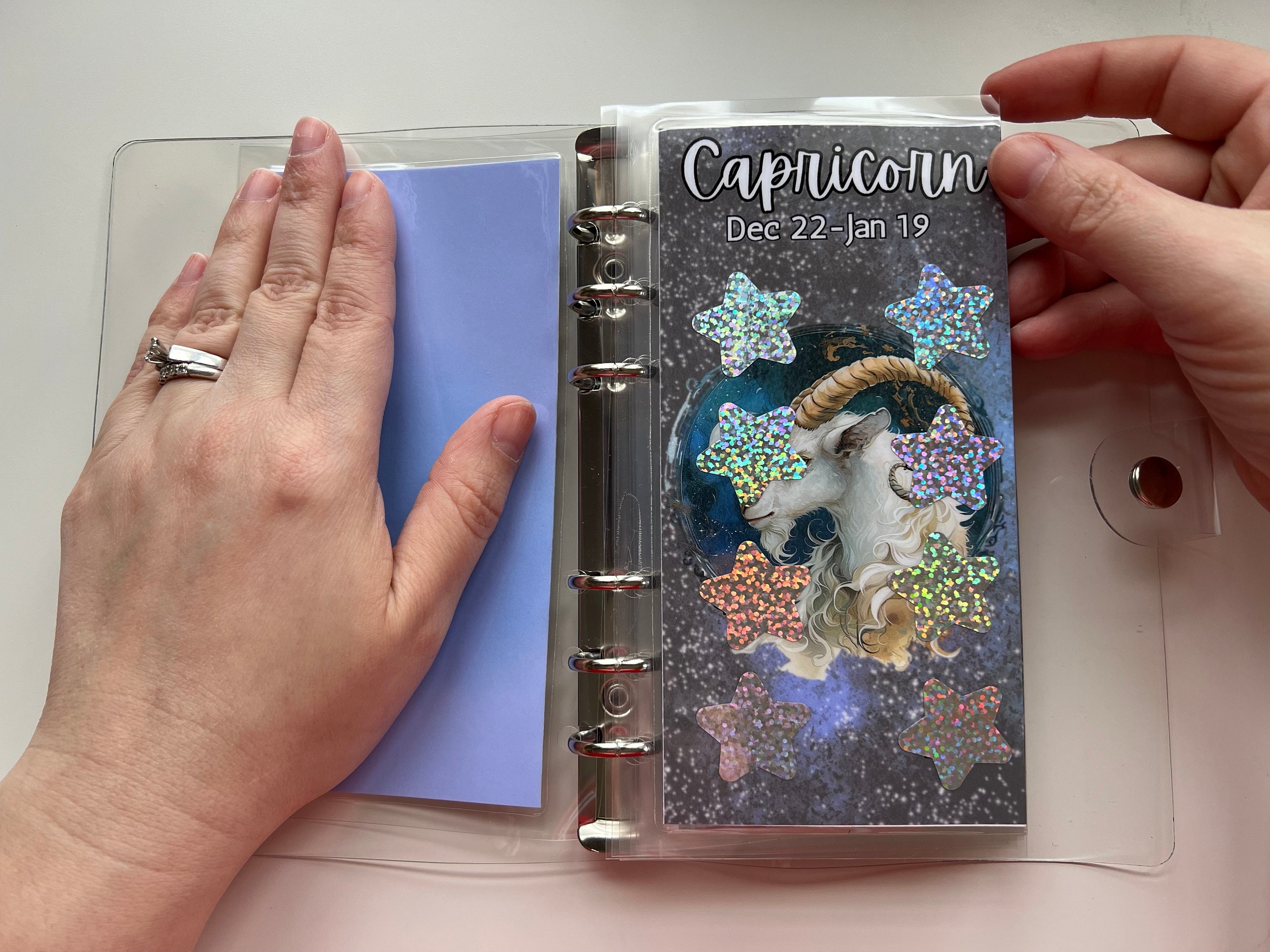 Zodiac Birthday Binder, Each With Envelopes and Star Scratchers Save ...
