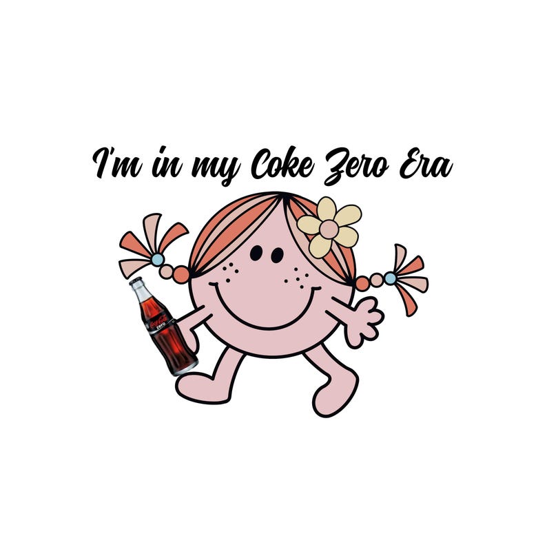 This is My Coke Zero Era PNG UVDTF JPEG Instant Download Transparent - Etsy