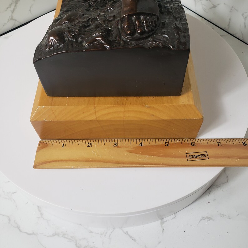 Rare Nephi & the Plates Mormon LDS Statue Sculpture 1989 Marion Haws - Etsy