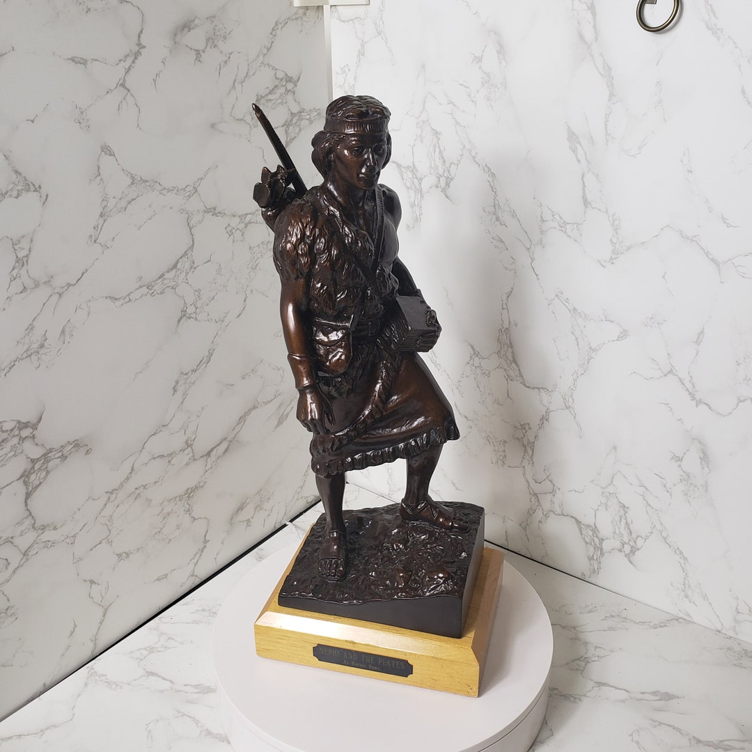 Rare Nephi & the Plates Mormon LDS Statue Sculpture 1989 Marion Haws - Etsy