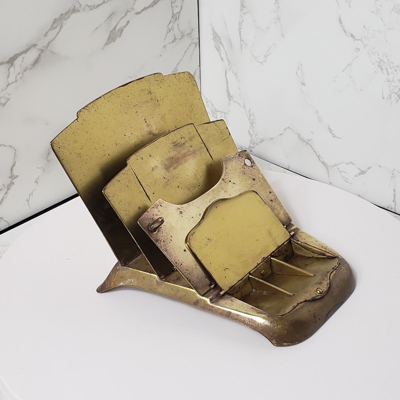 Brass Desk Tray - Etsy
