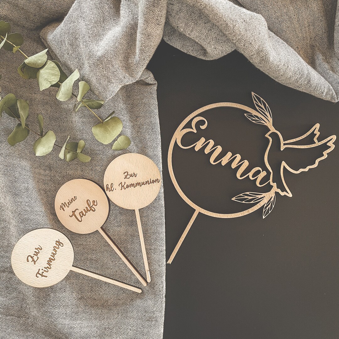 Topper With Additional Sign - Etsy