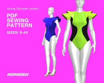 Alien Top and Mini Dress Sewing Pattern (sizes S - 4X) - PDF DOWNLOAD ...