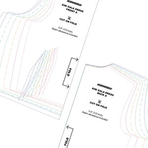 Custom Pattern Sewing Pattern // ONE SIZE // Digital PDF - Etsy