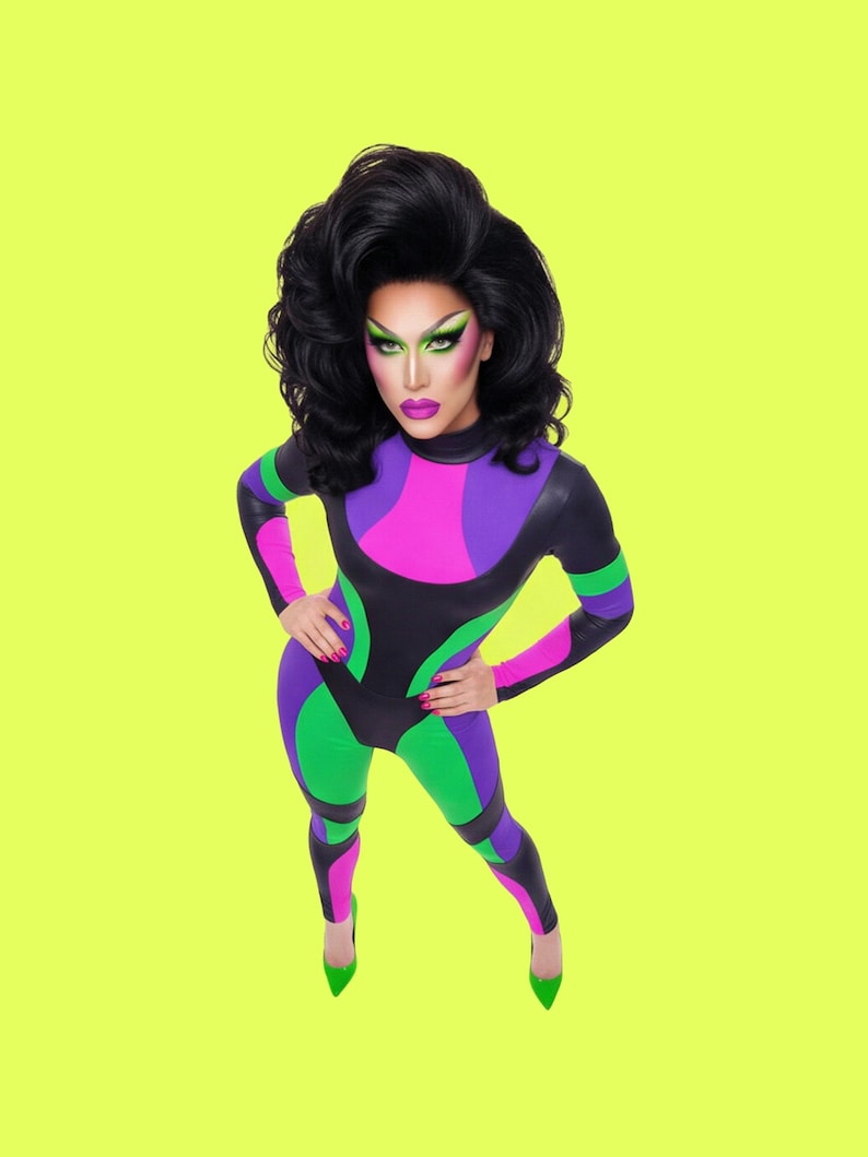Paneled Catsuit Bodysuit (XS-L) Sewing Pattern for Drag Queen Costume ...
