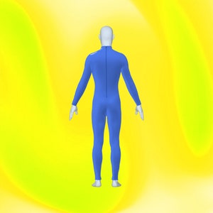 Men's Catsuit Sewing Pattern (sizes XS - XXL) Pdf - Standard Sizing ...