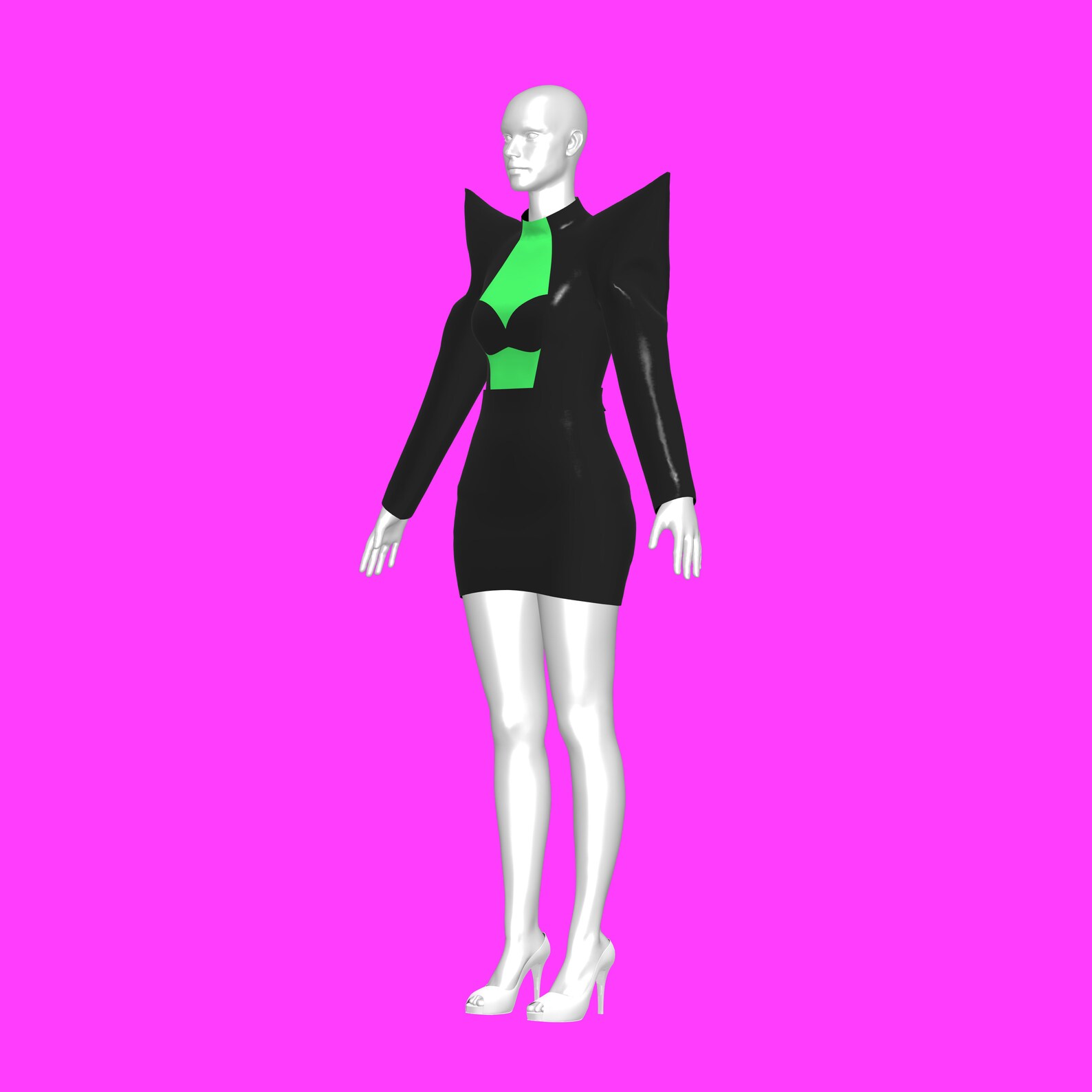 Alien Top and Mini Dress Sewing Pattern sizes S 4X PDF - Etsy