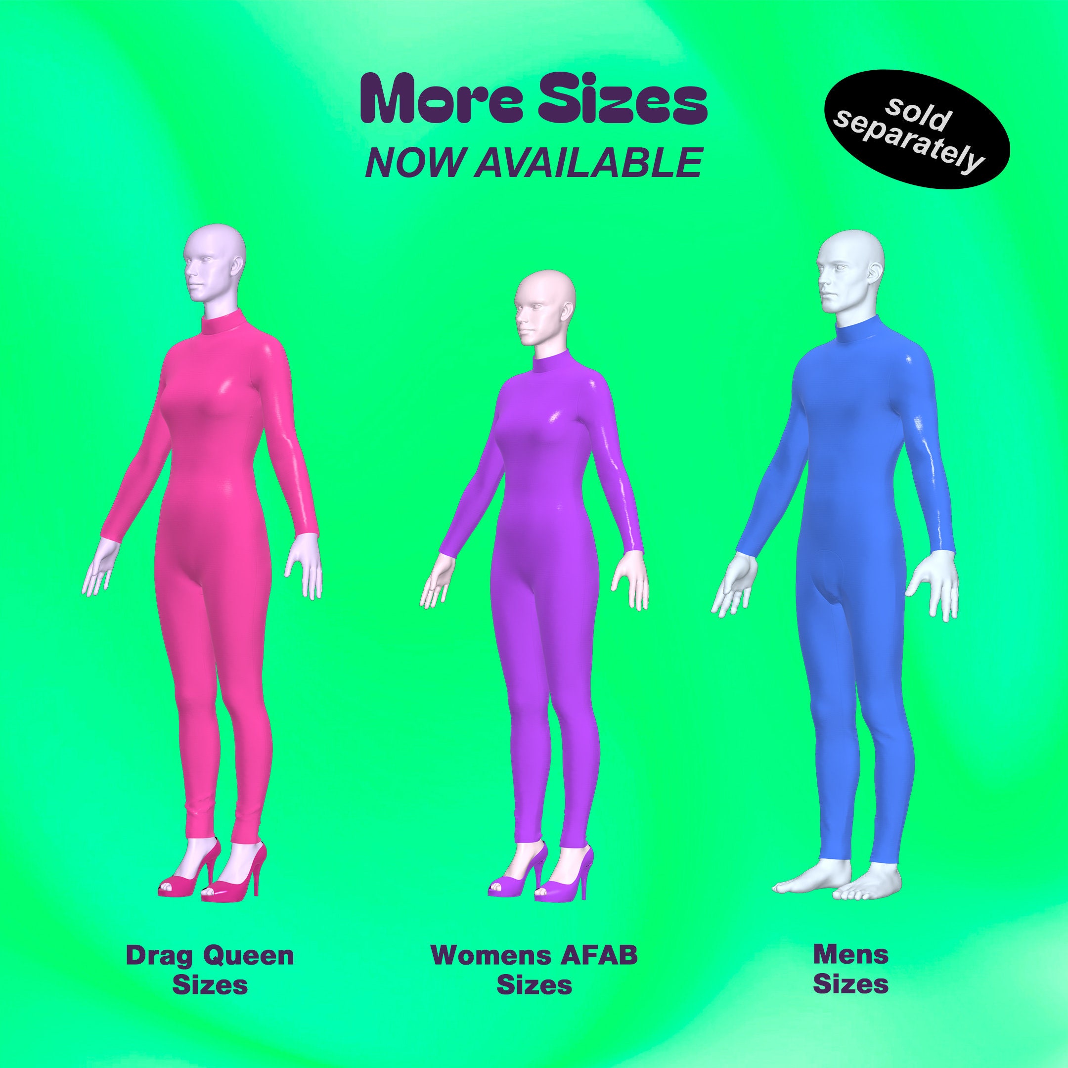 Women's Catsuit Sewing Pattern (sizes XS - XXL) Pdf - Standard Sizing ...