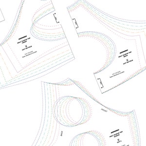 Custom Pattern Sewing Pattern // ONE SIZE // Digital PDF - Etsy