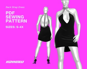 Sexy Dress Pattern - Etsy