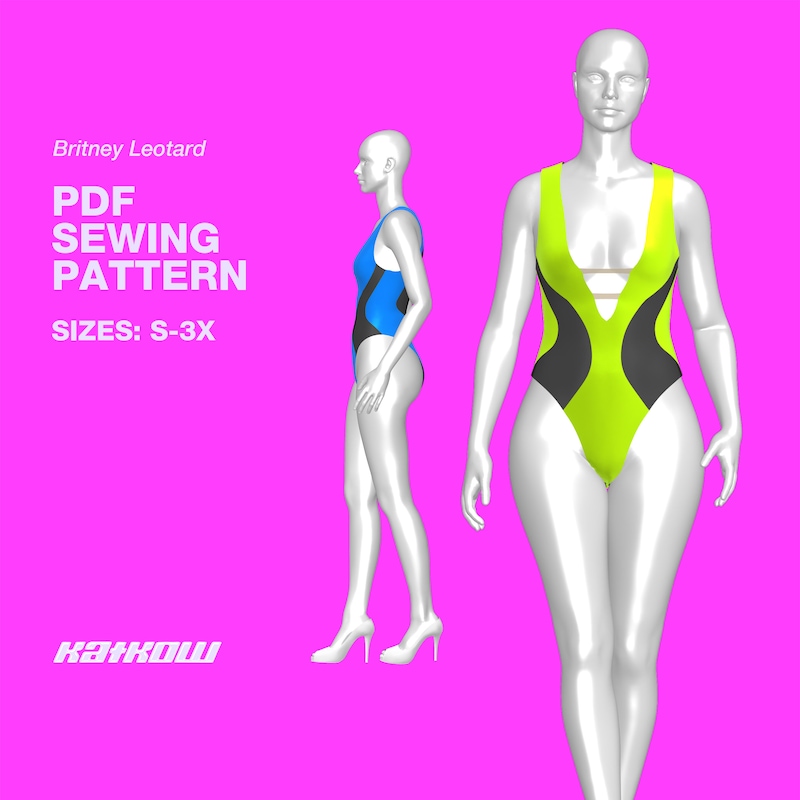 Dance Costume Sewing Patterns Etsy 8115