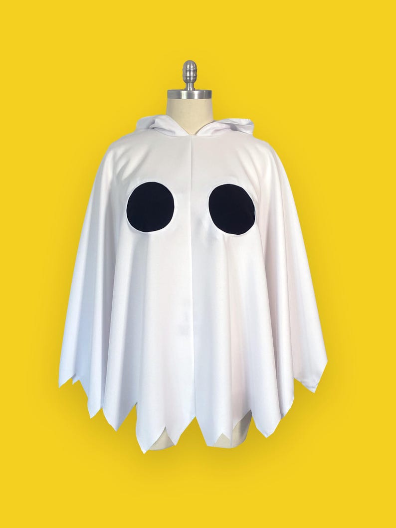 Ghost Hooded Poncho (2X-3X-4X) Sewing Pattern Halloween Drag Queen ...