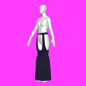 Chaps Gown Sewing Pattern (sizes XS - 4X) - PDF DOWNLOAD - Drag Queen ...