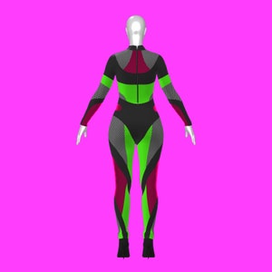 Paneled Full Bodysuit Sewing Pattern sizes S 4X PDF - Etsy