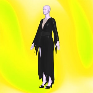 Evil Mistress Dress Sewing Pattern (sizes XS - 4X) - Drag Queen Witch ...