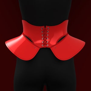Wave Corset Belt Sewing Pattern (sizes XS - 2X) - PDF - Drag Queen ...