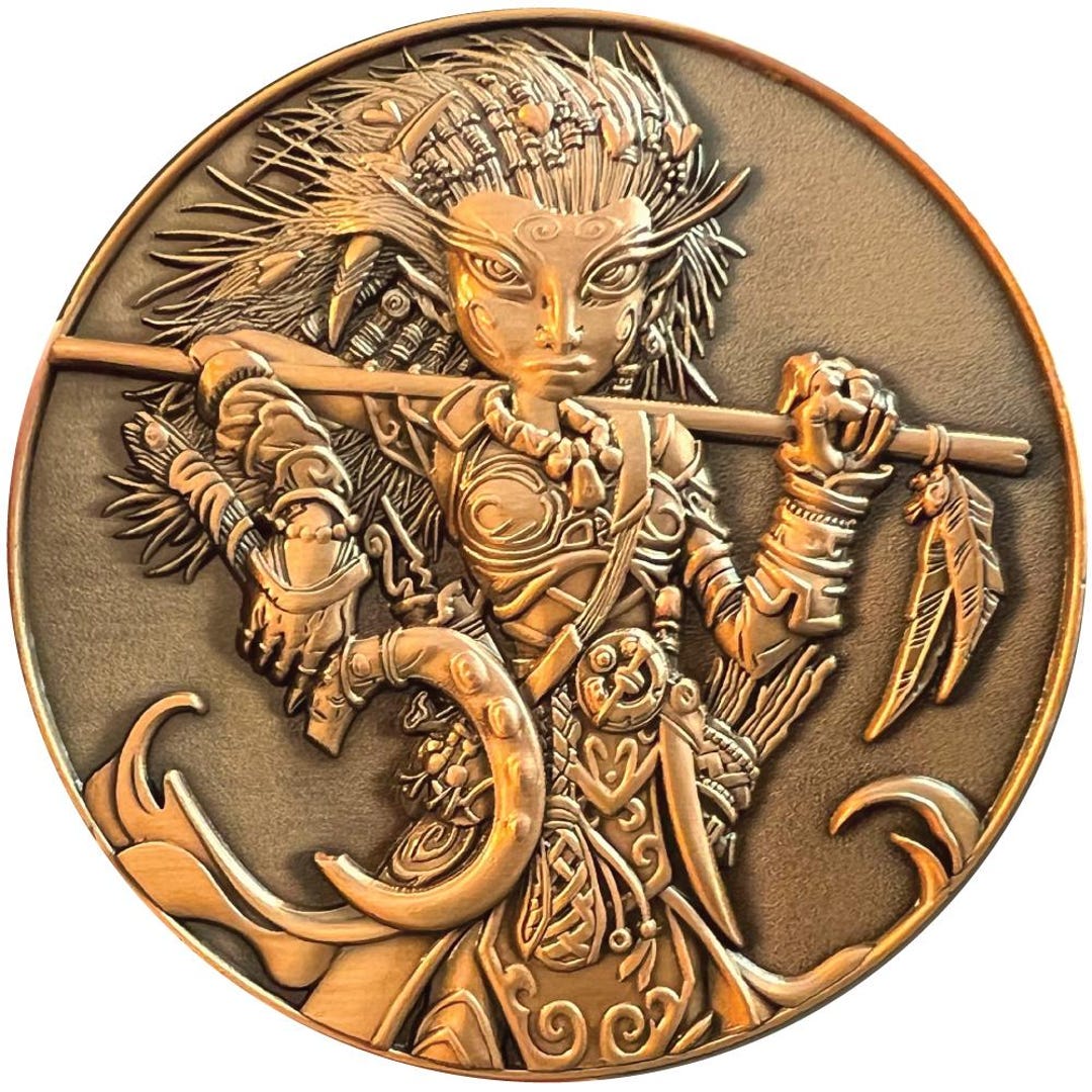 Pathfinder RPG - Lini & Droogami Turtle Goliath Coin – Large Display ...