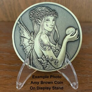 Amy Brown's dragon Spell Goliath Coin - Etsy