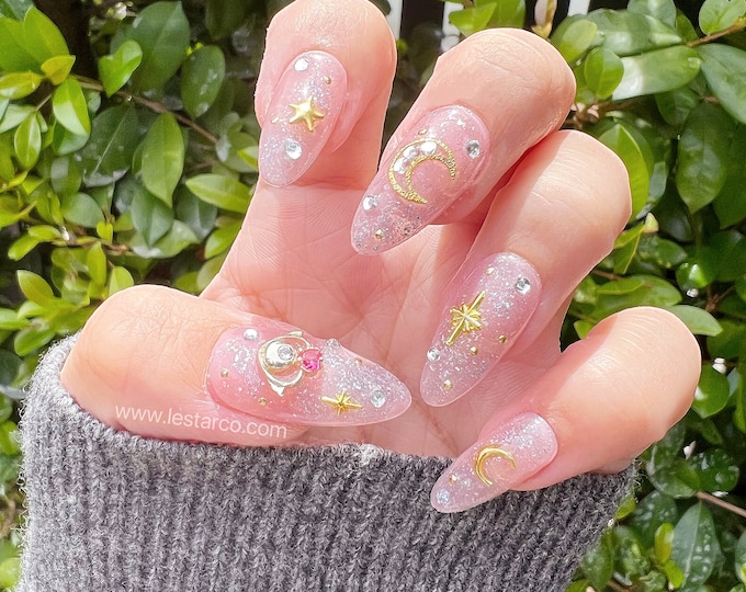 TGCF Hua Cheng Inspired Press on Nails | Custom Made | Heaven Official ...