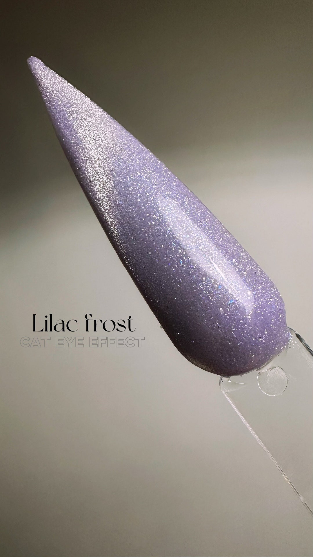 Lilac Frost Cat Eye Purple Blue Shimmer Long Lasting Brush on UV Gel ...