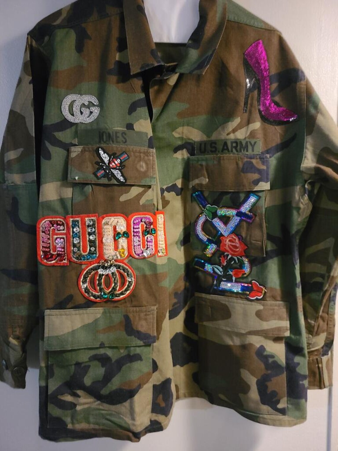 Custom Army Jacket - Etsy