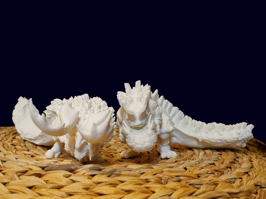 Banbaro / Uragaan 10-50cm Mini Monster Hunter World White / Self Paint ...