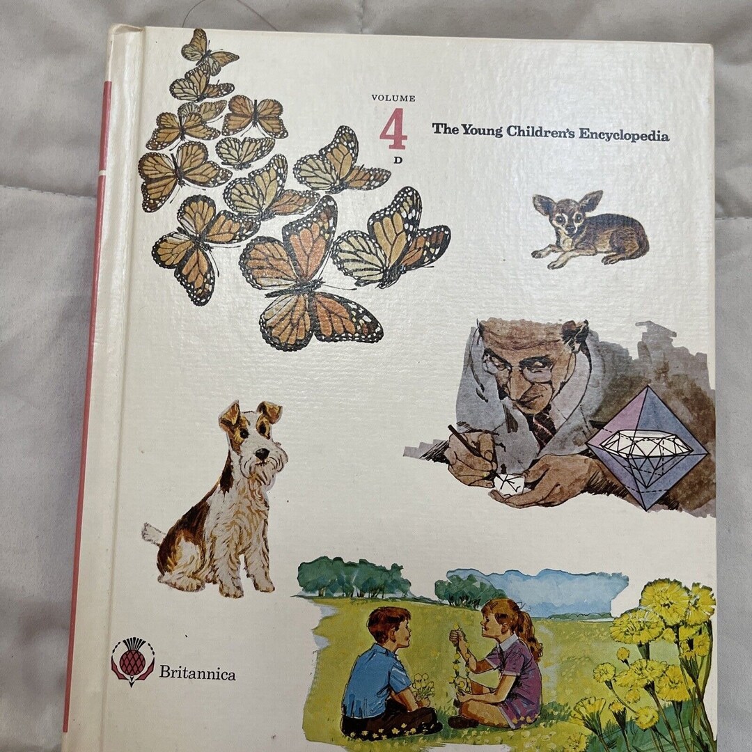 1977 the Young Childrens Encyclopedia by Britannica Volume 4 Hardcover ...