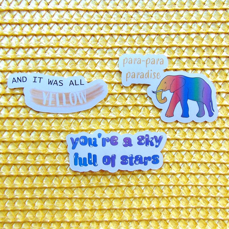 Coldplay - Etsy