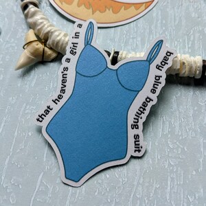Stephen Sanchez Stickers Baby Blue Bathing Suit the Beach Boys Angel ...