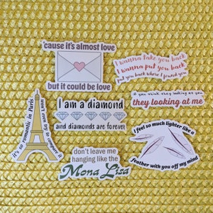 Sabrina Carpenter Stickers Emails I Can't Send Fwd Singular Act Tour ...