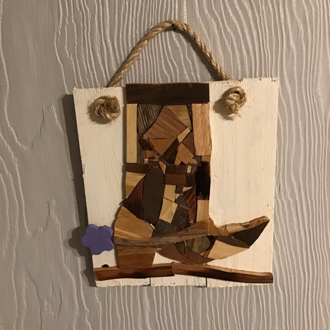Mural - Western Boot - Etsy