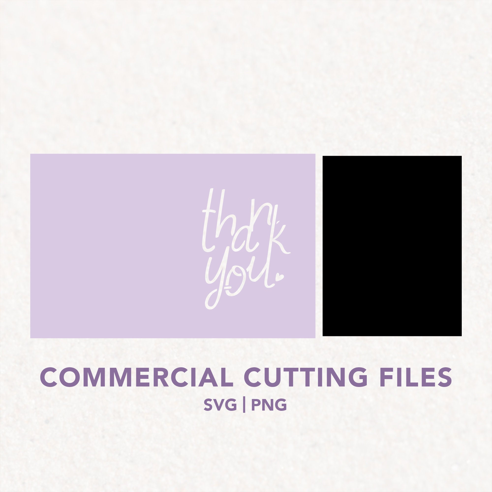 Thank You Card, Thank You Jumble, Cricut Template - Etsy