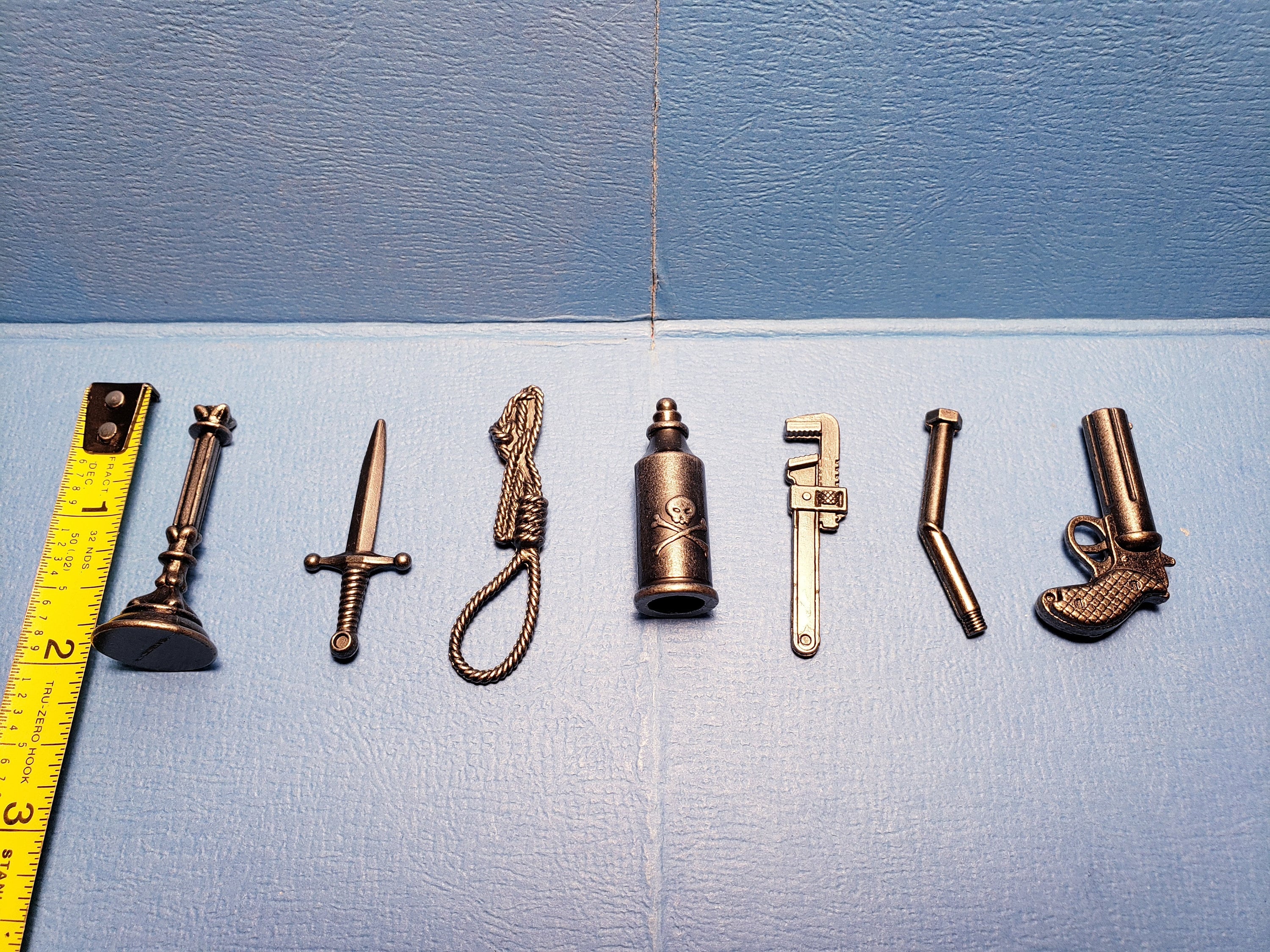 Full Set Clue Weapons SILVER LINE EDITION - Etsy