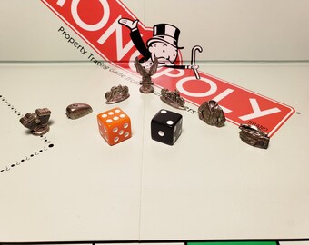 Rare Monopoly Tokens - Etsy