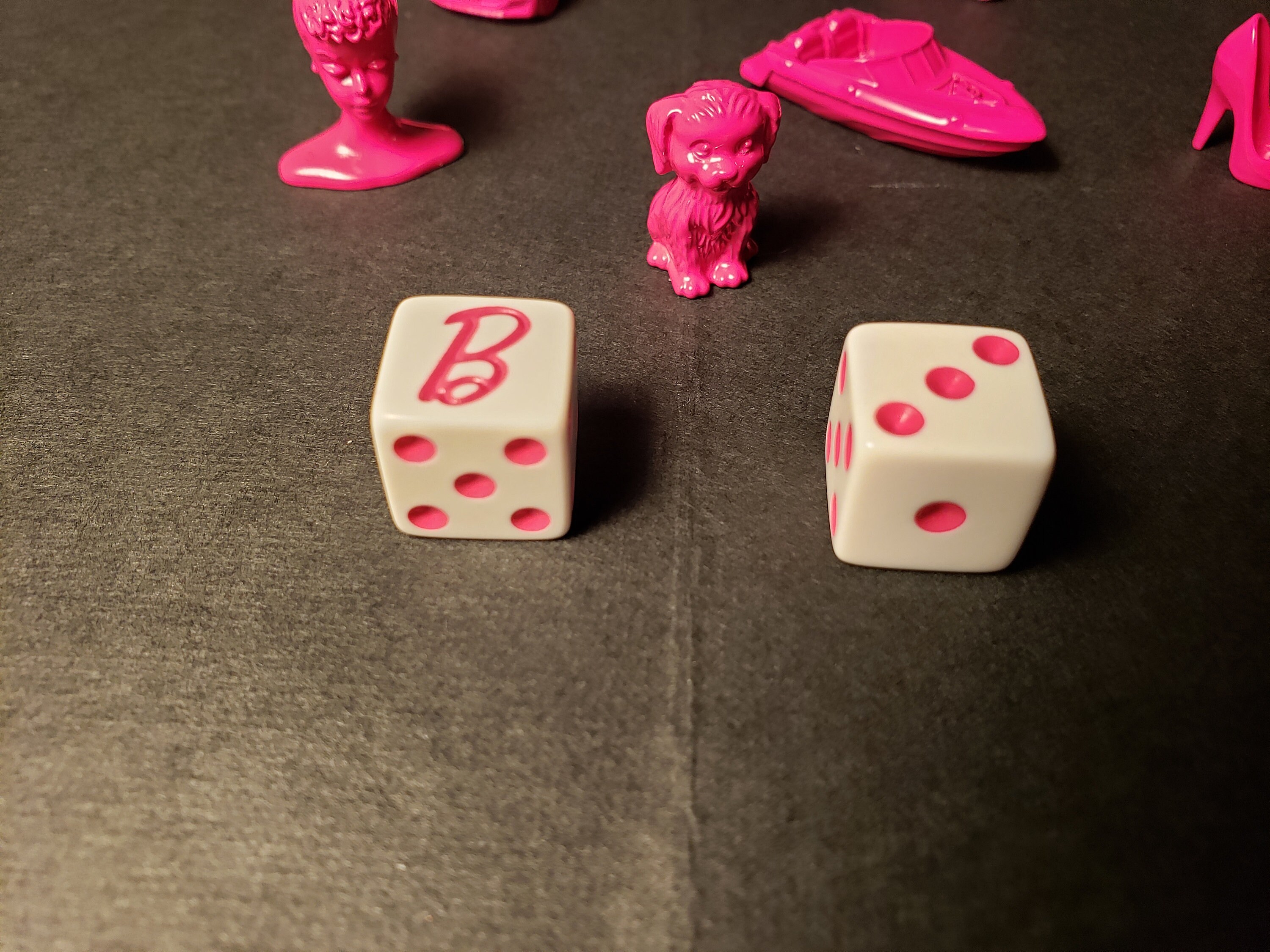 Metal MONOPOLY BARBIE TOKENS With Barbie Dice - Etsy