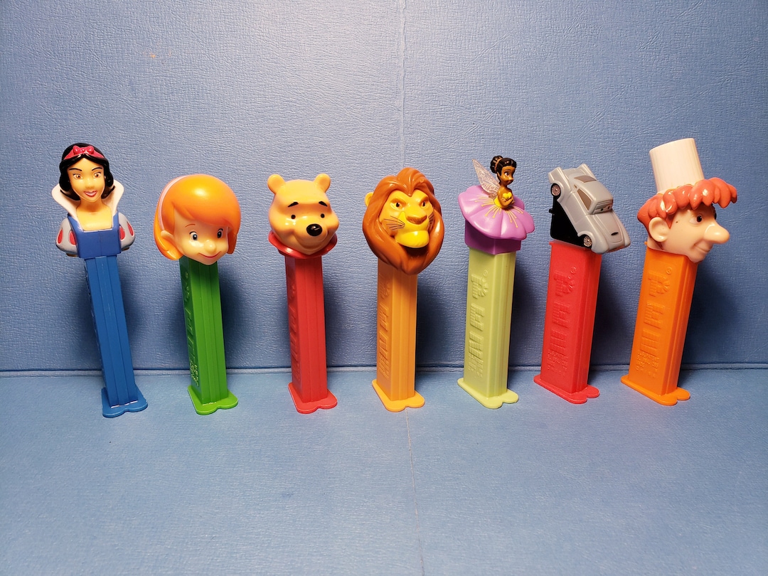 Vintage DISNEY PEZ DISPENSERS Lot - Etsy