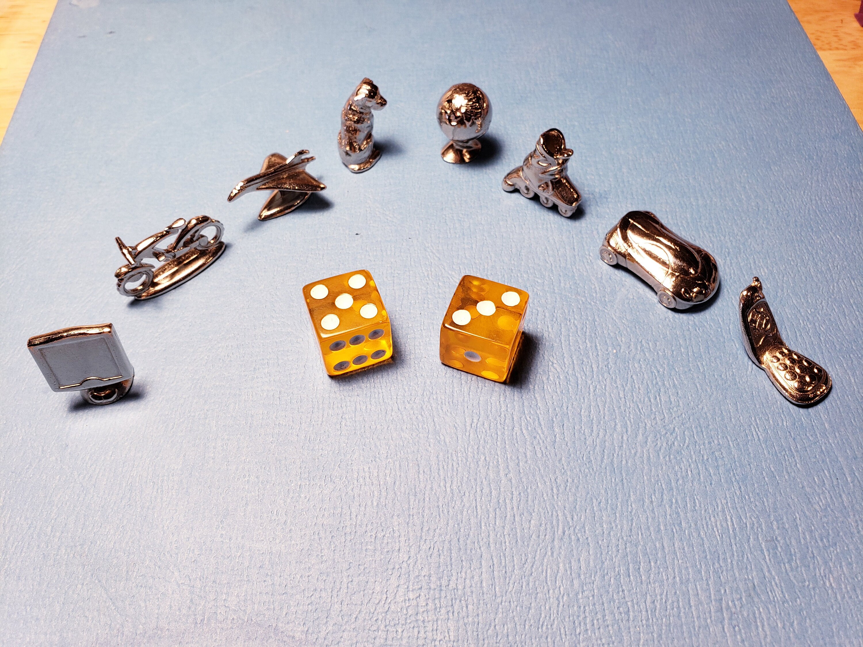 Monopoly MILLENNIUM EDITION 2000 Tokens With Dice - Etsy