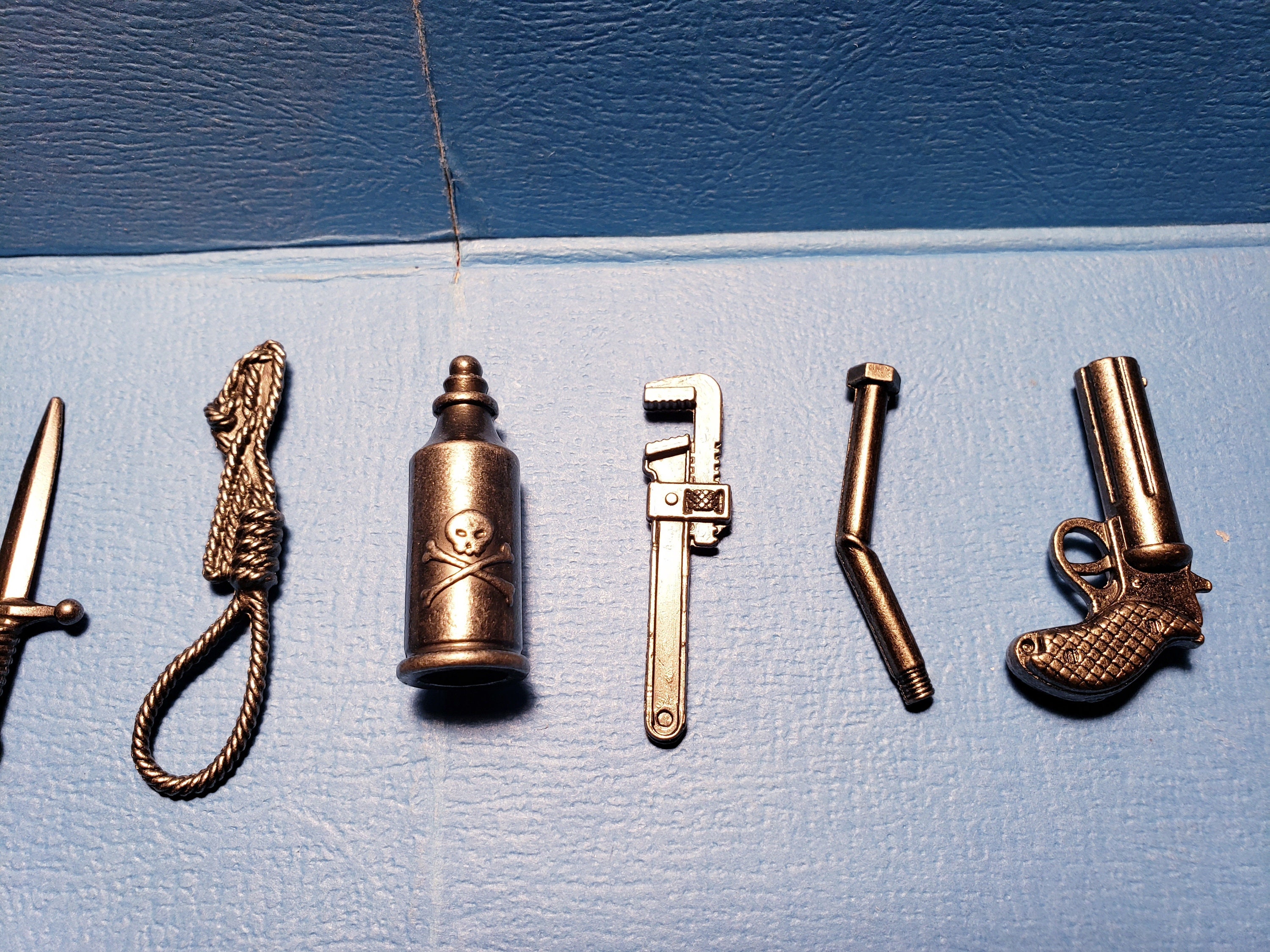 Full Set Clue Weapons SILVER LINE EDITION - Etsy