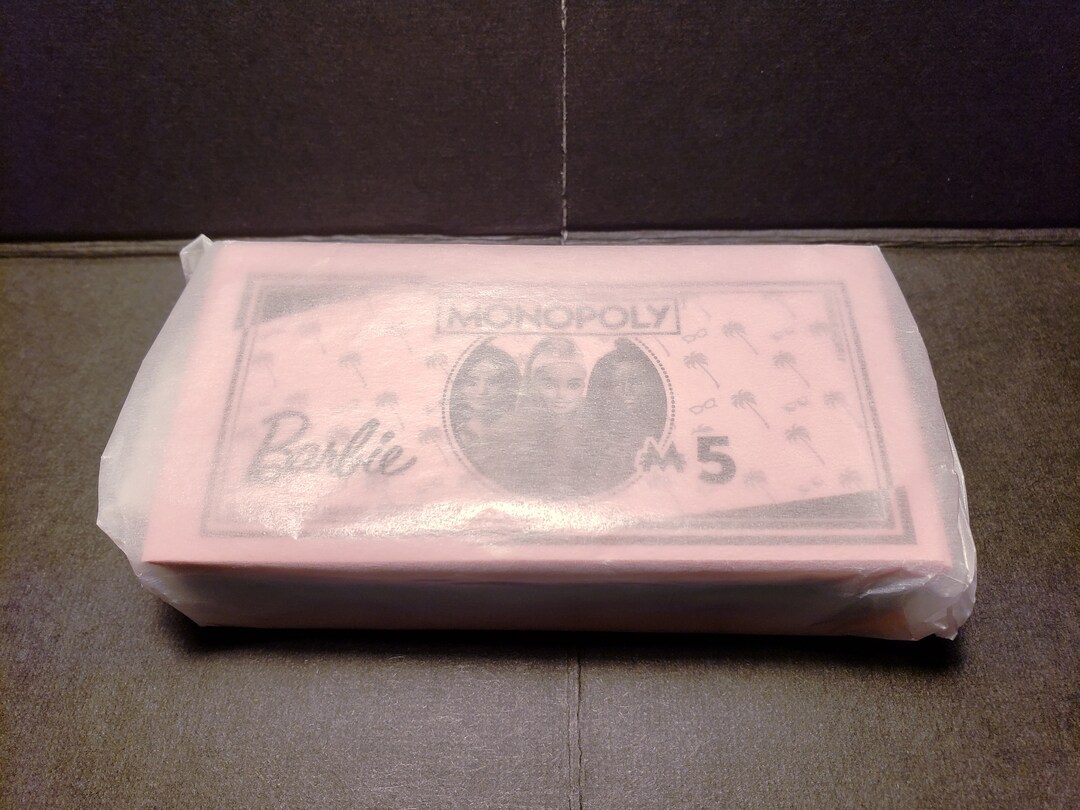 NEW MONOPOLY BARBIE Money Stack - Etsy
