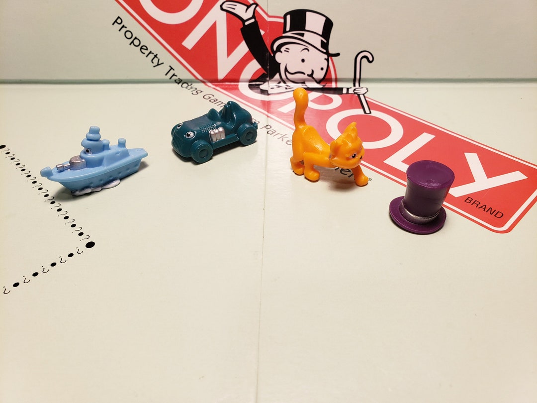 Monopoly JR Junior Tokens Set - Etsy