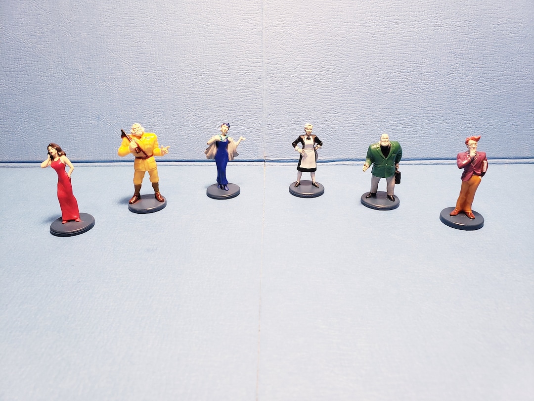 AUTHENTIC 2002 Clue SUSPECTS Game Pieces. - Etsy