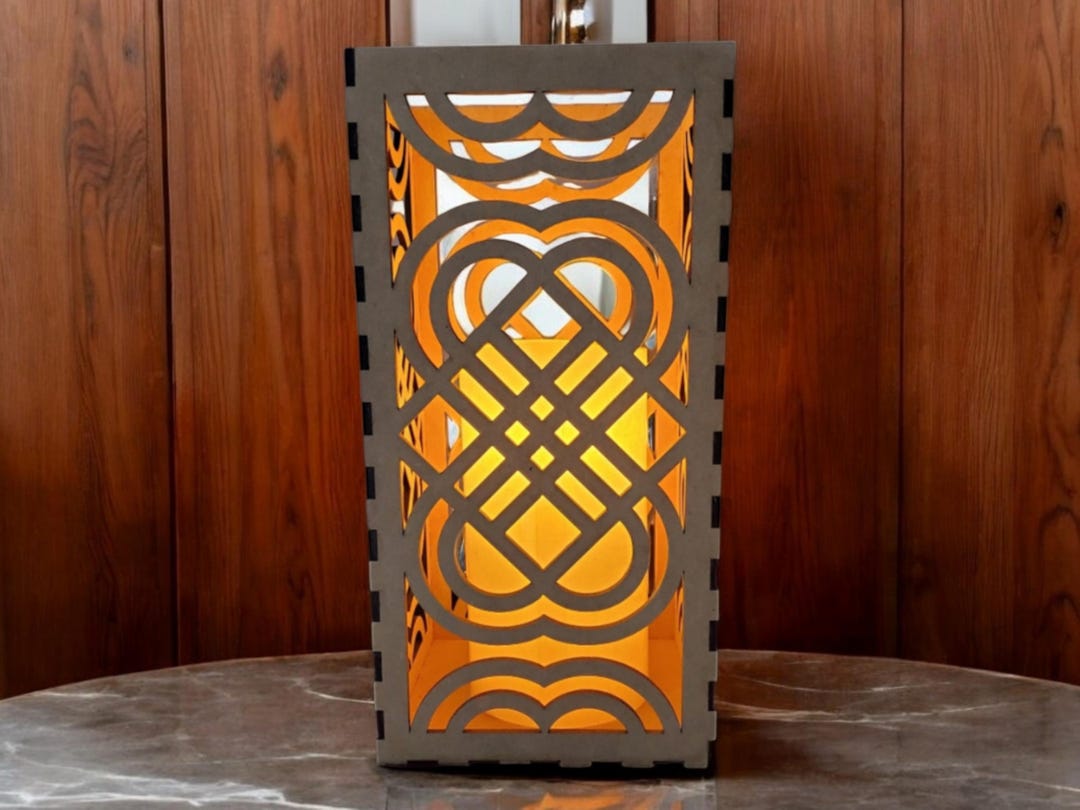 LED Candle Holder Centerpiece: Decorative Light Box - Etsy