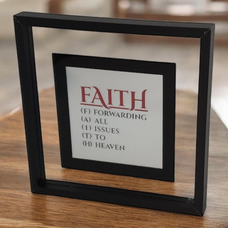 Faith Shadow Box - Etsy