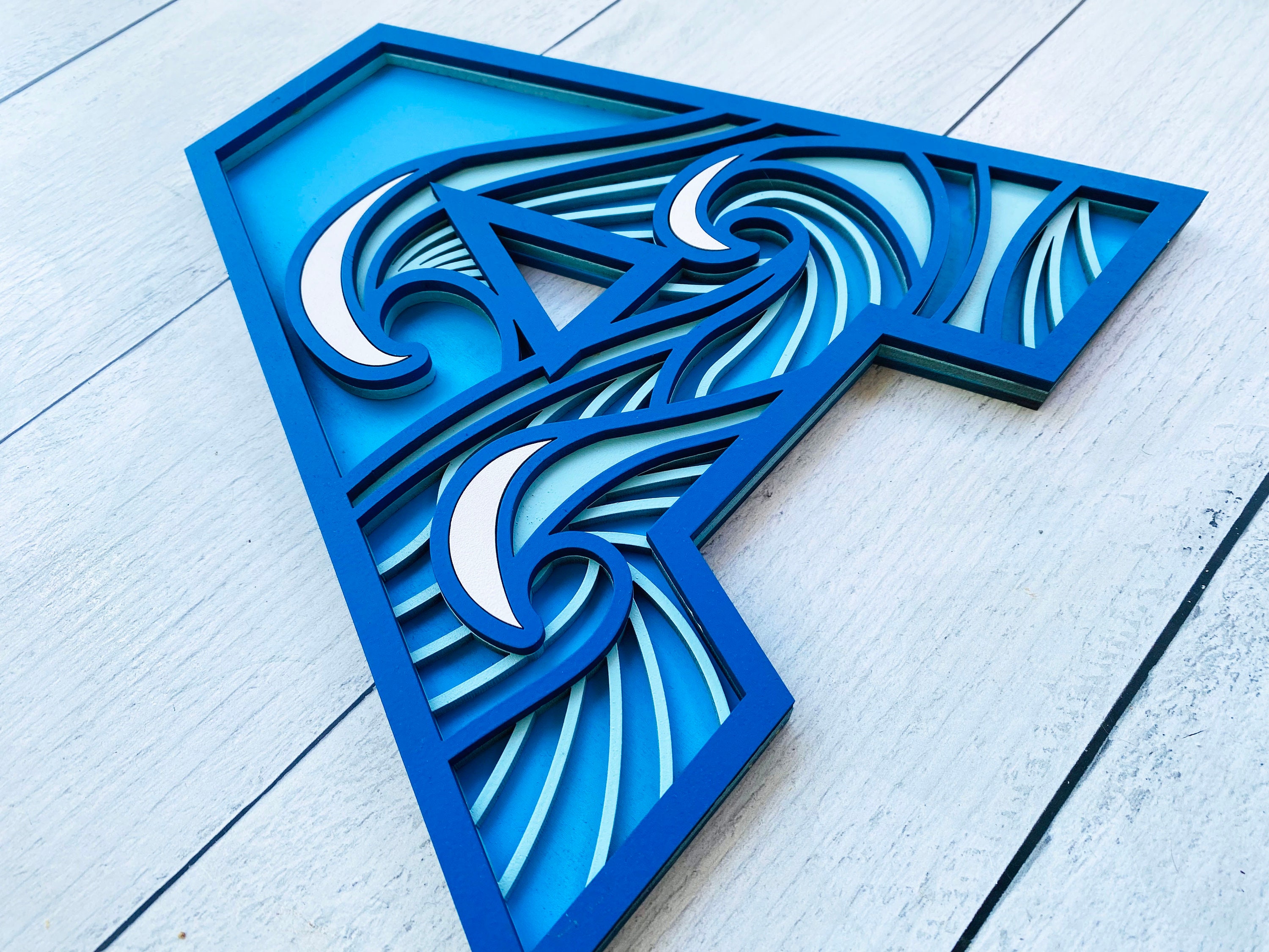 Alphabet Letters Letter Wall Art Letter Wall Decal Letter Wall Art ...