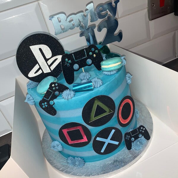 Gaming Cake Topper - Etsy