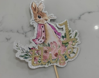 Peter Rabbit Flopsy Cake Topper - Etsy
