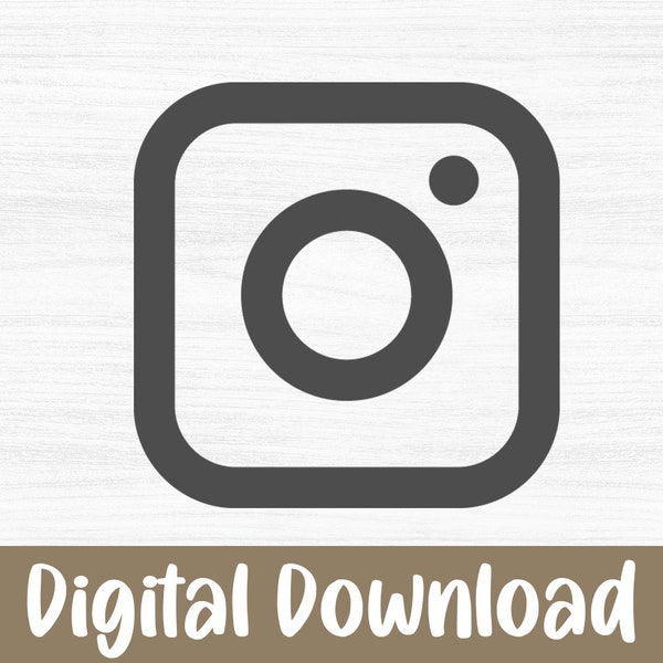 Instagram Logo for Cricut - Etsy