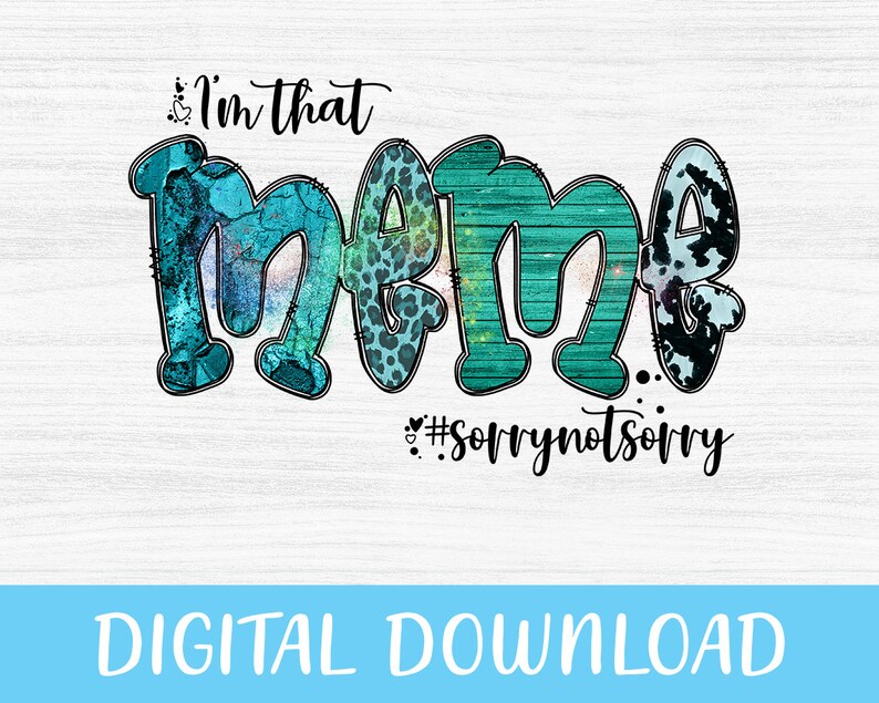 Im That Mimi Png Grandma Png Mimi Png Grandmother Png Gigi - Etsy