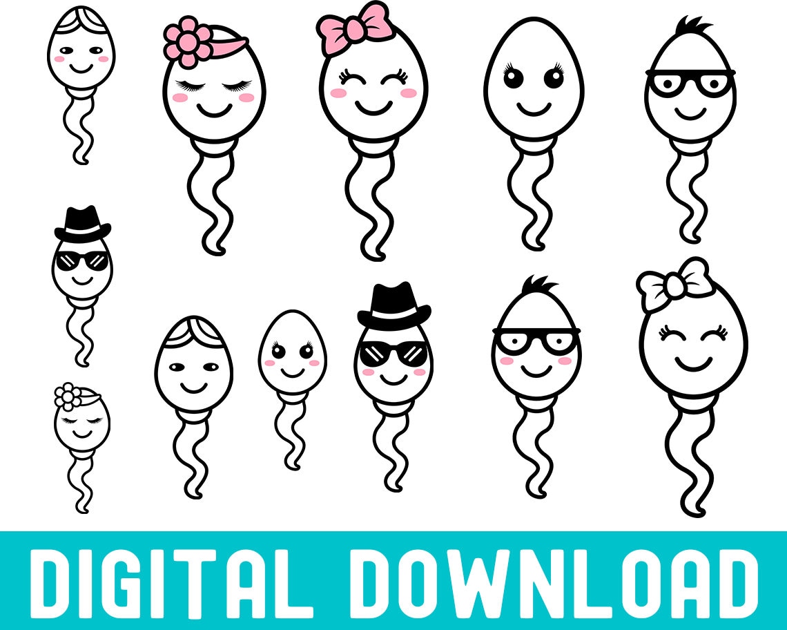 Funny Sperm Face Svg Sperm Svg Sperm Face Png Funny Sperm Etsy Ireland 