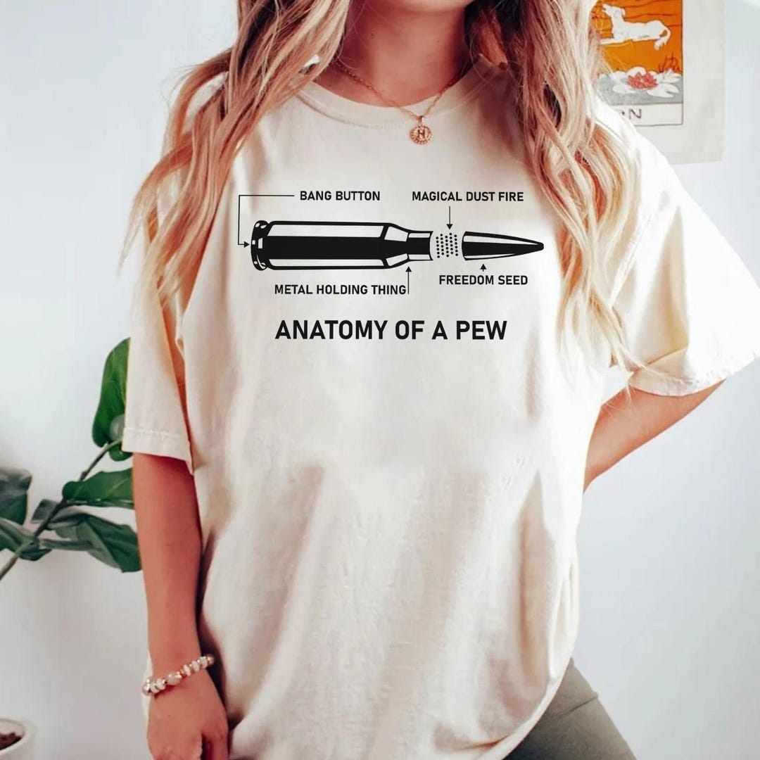 Anatomy of a Pew Design, Pewer Bullet Ammo Gun Amendment Svg, Rifle Svg ...